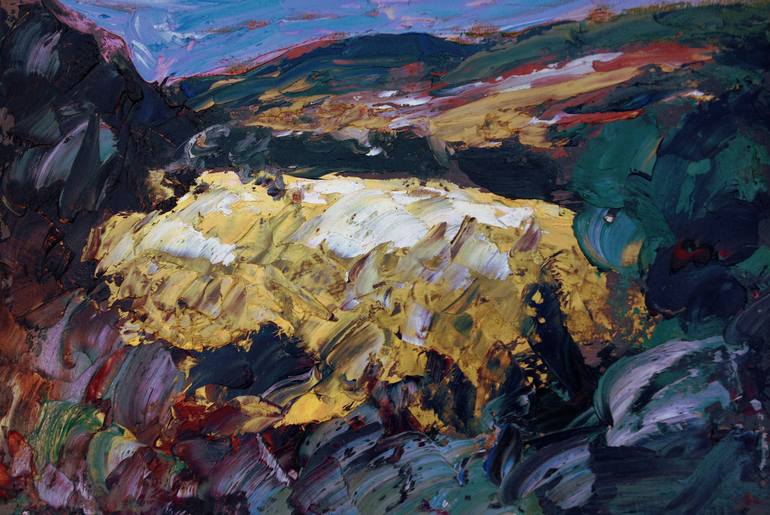 landscape (1999) Painting by Furio Cavallini | Saatchi Art