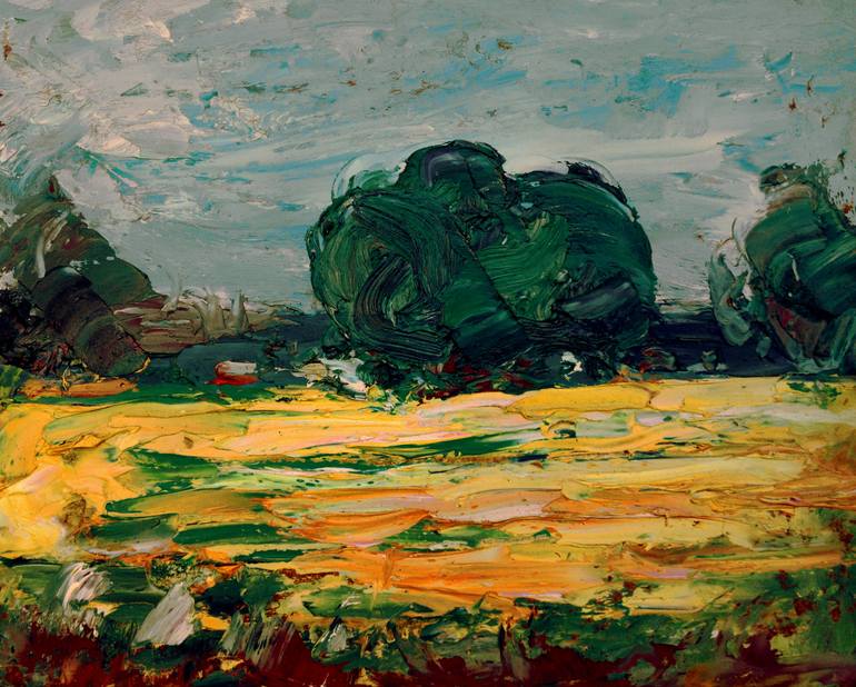 landscape (1999) Painting by Furio Cavallini | Saatchi Art