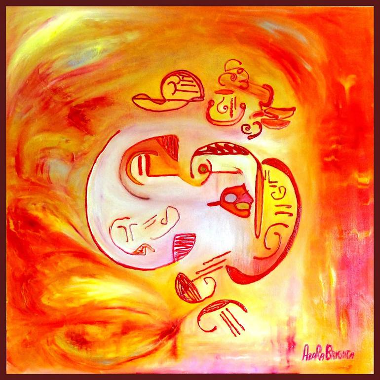 The Revalation of Ra Painting by Ivan Niko | Saatchi Art