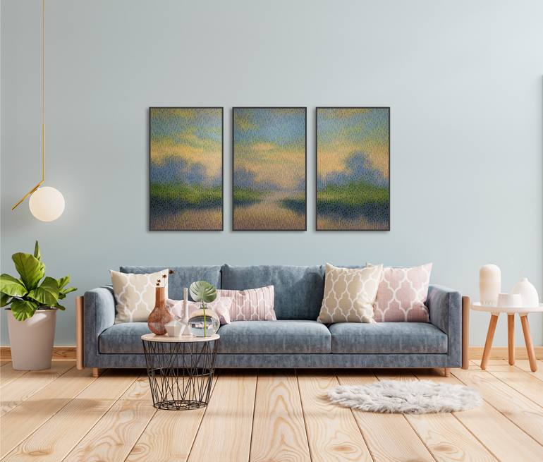 Mirage 75 Painting by Vasyl Kolodiy | Saatchi Art