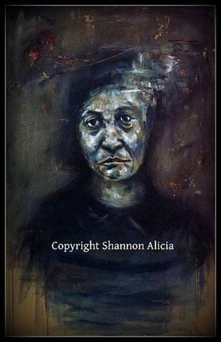 Judy: Portraits of Addiction Painting by Shannon Soriya | Saatchi Art
