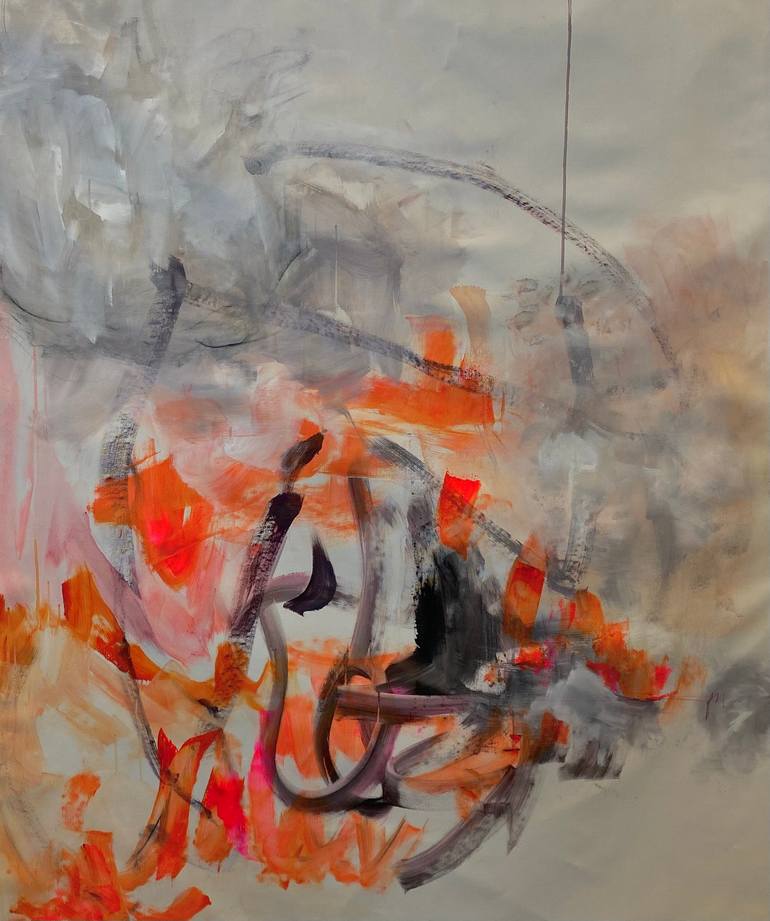 embers Painting by Emboldened Expressions | Saatchi Art