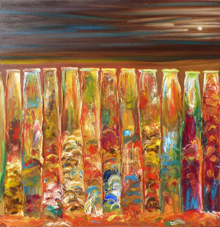 Ruins Painting by Florin Iftimie | Saatchi Art