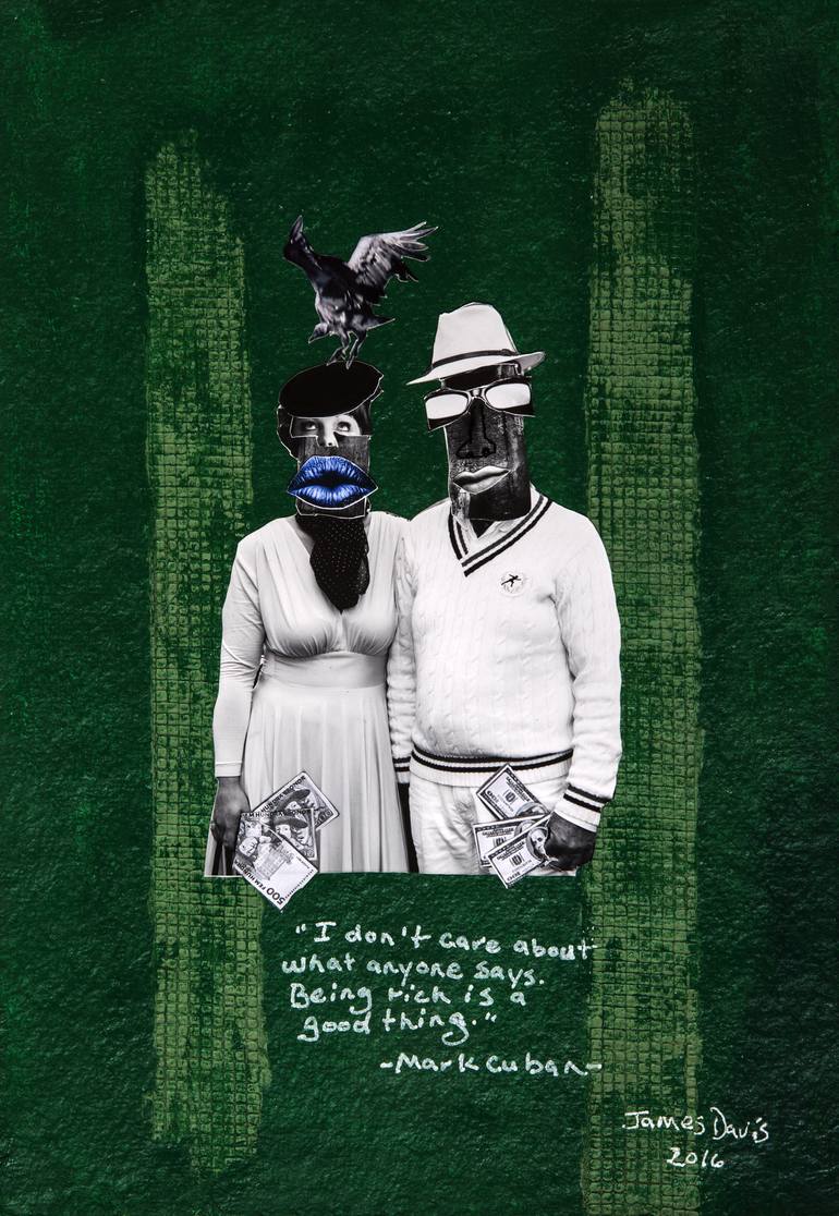 RICH RICH RICH - Limited Edition 1/ 50 Prints Collage by James Davis ...