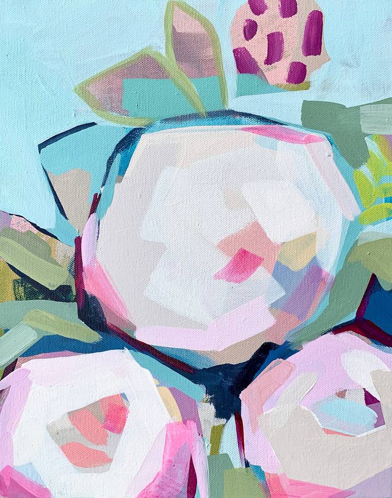 Tula's Garden I Painting by Alma Ramirez | Saatchi Art