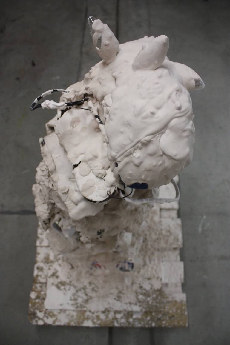 Abraham Says Fade Sculpture by Christopher J Deeks | Saatchi Art