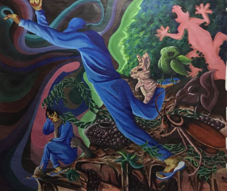 HALU Painting by Dadans Wildans Cool | Saatchi Art