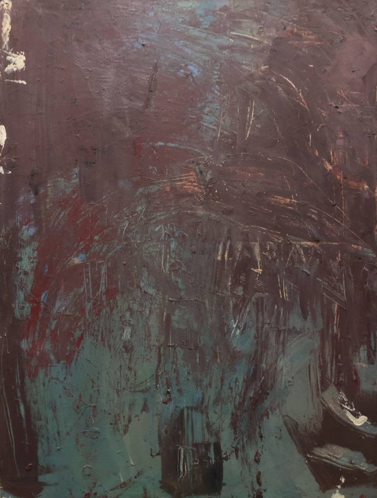 Buried colours Painting by Abdullah Aref | Saatchi Art