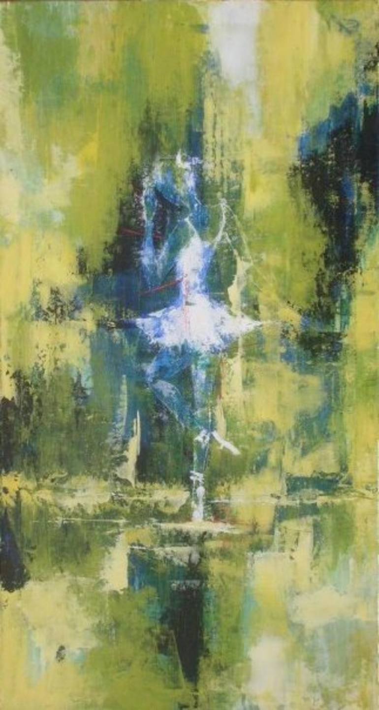 Ausencia (Absence) Painting by Betty Cárdenas | Saatchi Art