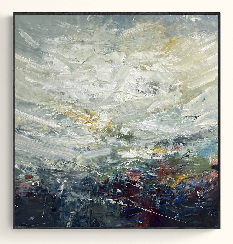Depth of nature 261 Painting by Nazarii Medvid | Saatchi Art