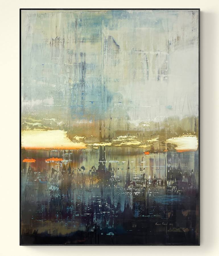 Depth of nature 387 Painting by Nazarii Medvid | Saatchi Art