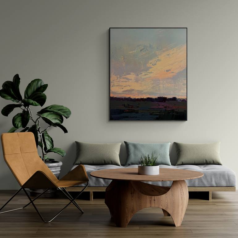 Depth of nature 424 Painting by Nazarii Medvid | Saatchi Art Canada