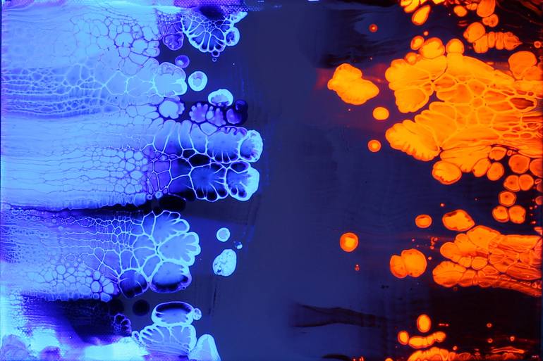 The Clash Painting by Sabrina Sauvé | Saatchi Art