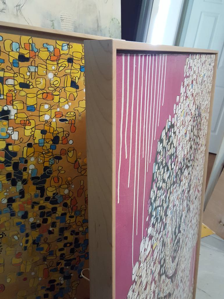 Dreamin' of Mickey Painting by Sharon Feldstein | Saatchi Art