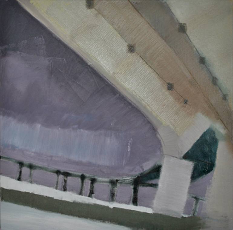 Fly over, night 2 Painting by Adam Bracey | Saatchi Art