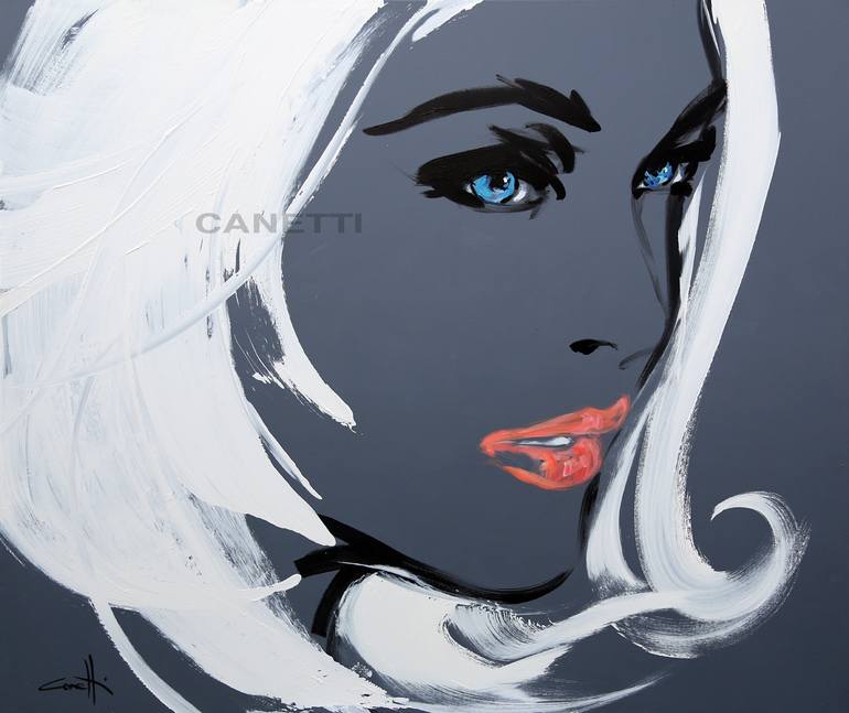 Fanchon Painting by Michel Canetti | Saatchi Art