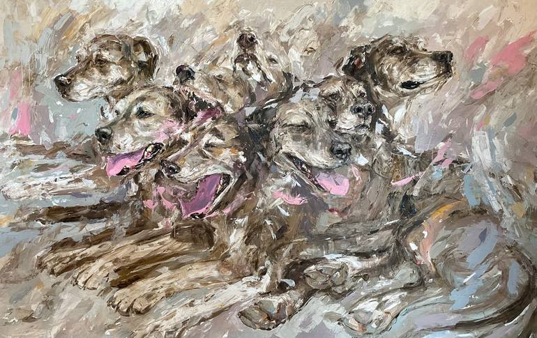 Maffy Painting by Francesca Brivio | Saatchi Art