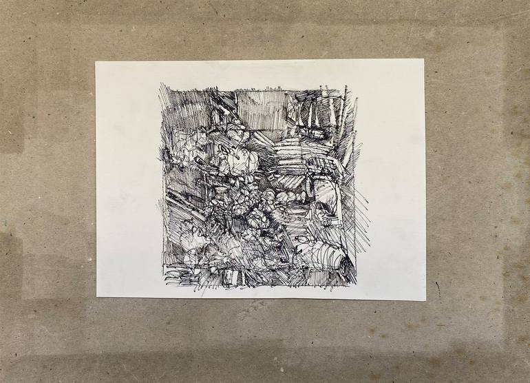 lcss-818 Drawing by David Ronce | Saatchi Art