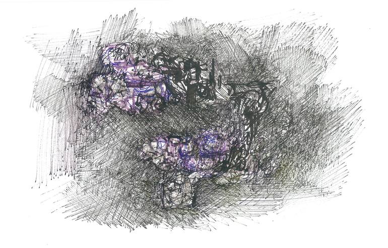 wura.wruf Drawing by David Ronce | Saatchi Art