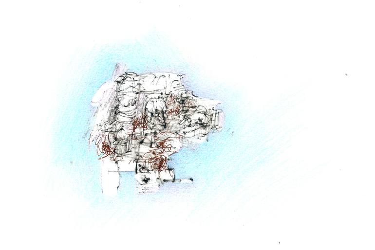 eav.aerv Drawing by David Ronce | Saatchi Art