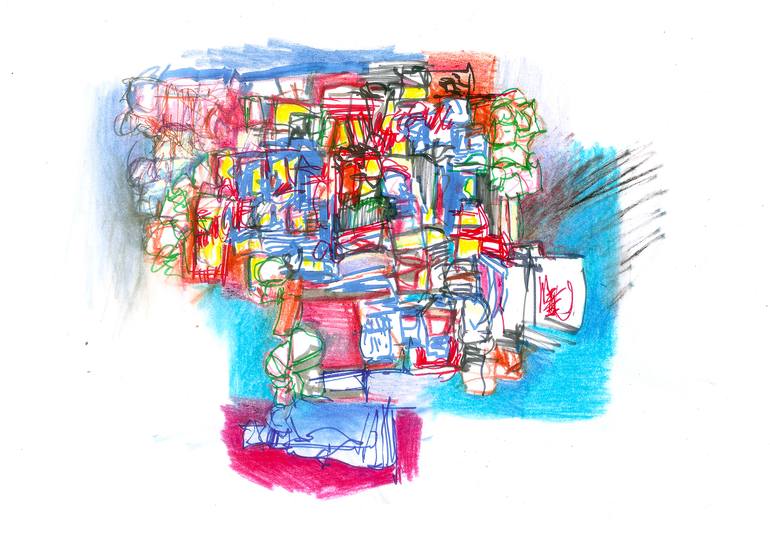 eom.fawf Drawing by David Ronce | Saatchi Art