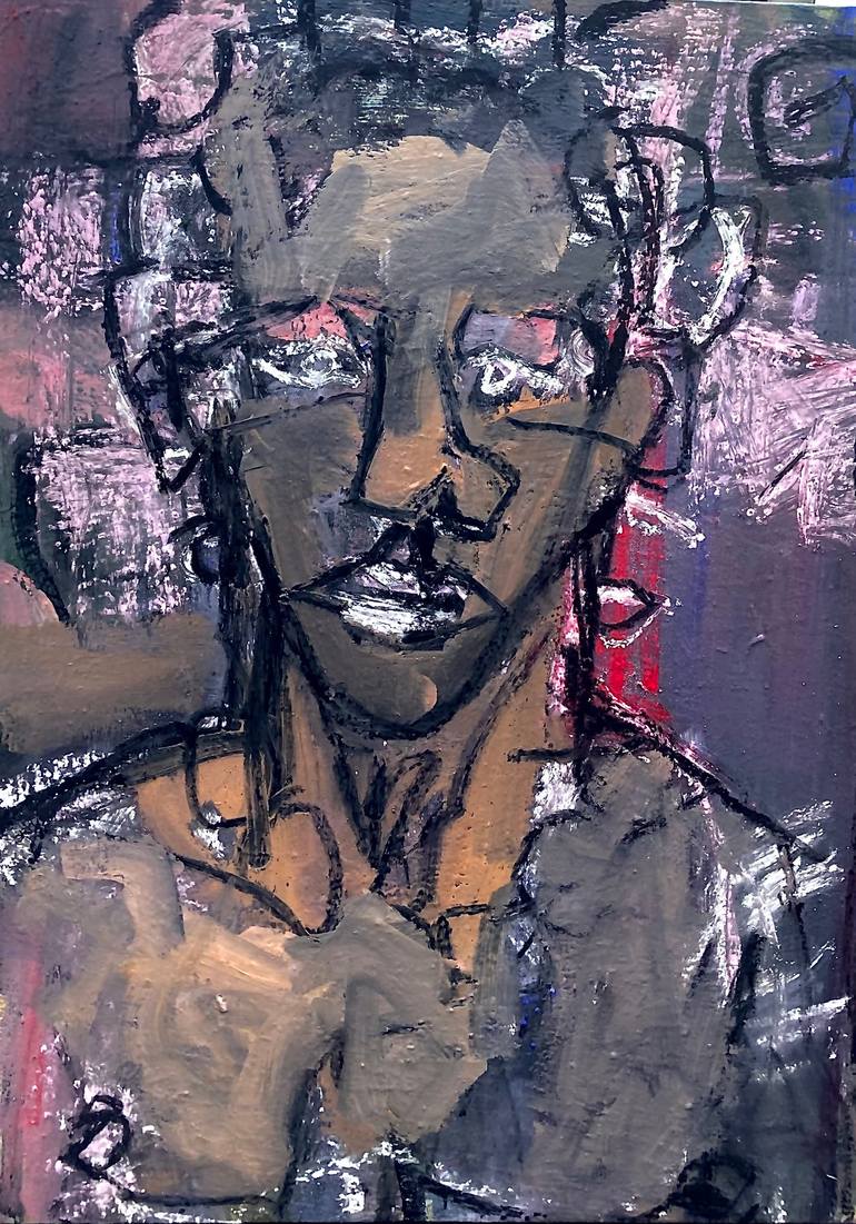 Man Alive Painting by Robert Brodesky | Saatchi Art