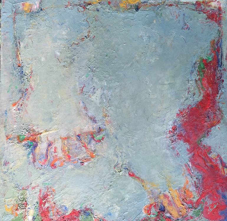 Gray figure Painting by John Monaco | Saatchi Art