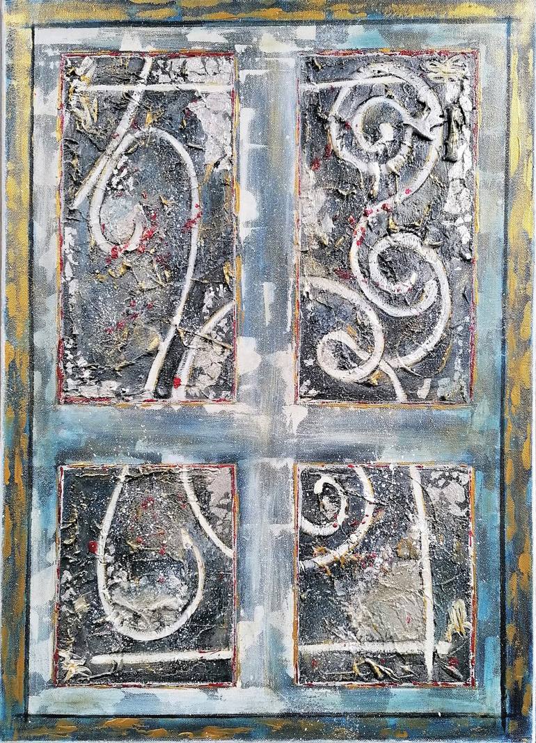 Arabesques Painting by Anne Robin | Saatchi Art