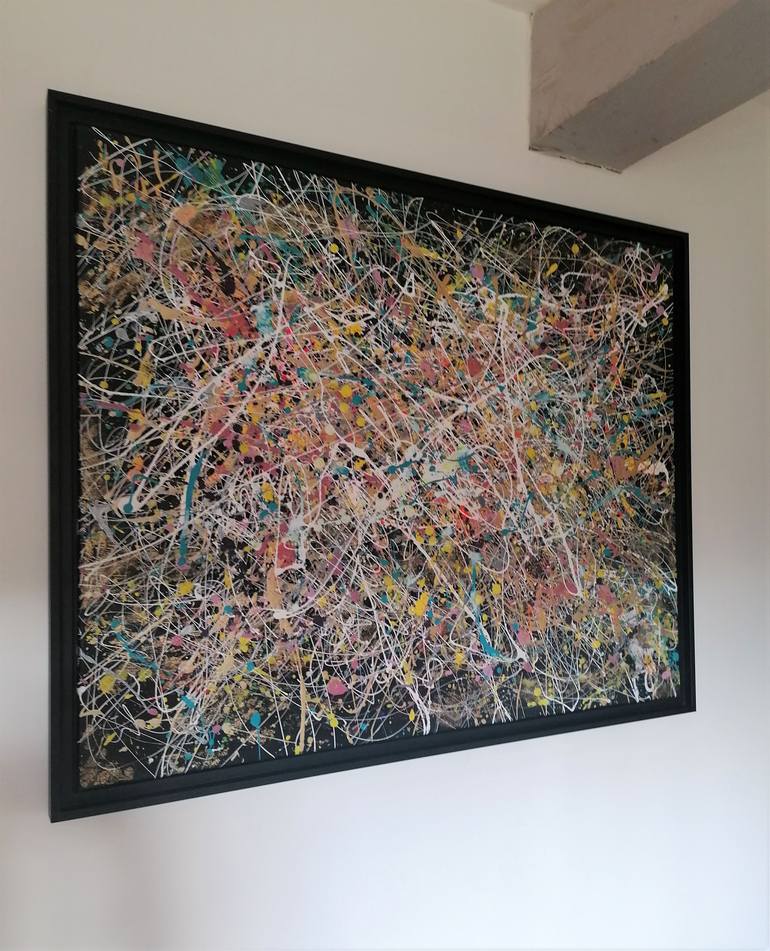 An explosion of colors Painting by Anne Robin | Saatchi Art