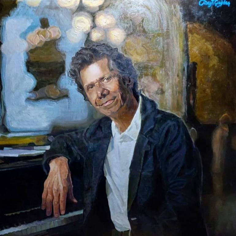 Chick Corea Painting by cuneyt cagdas | Saatchi Art