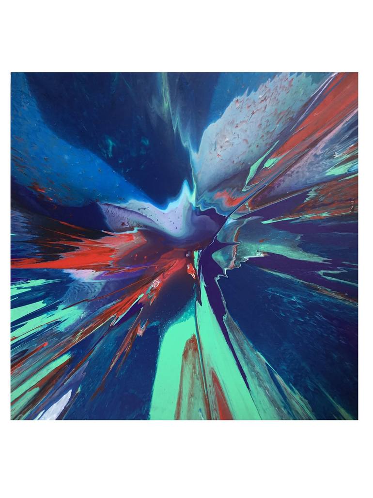 Impact Painting by Terry Gregoraschuk | Saatchi Art