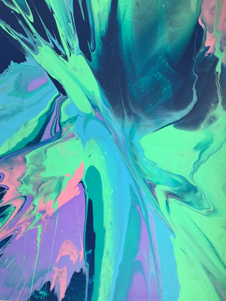 Impact #7 Painting by Terry Gregoraschuk | Saatchi Art