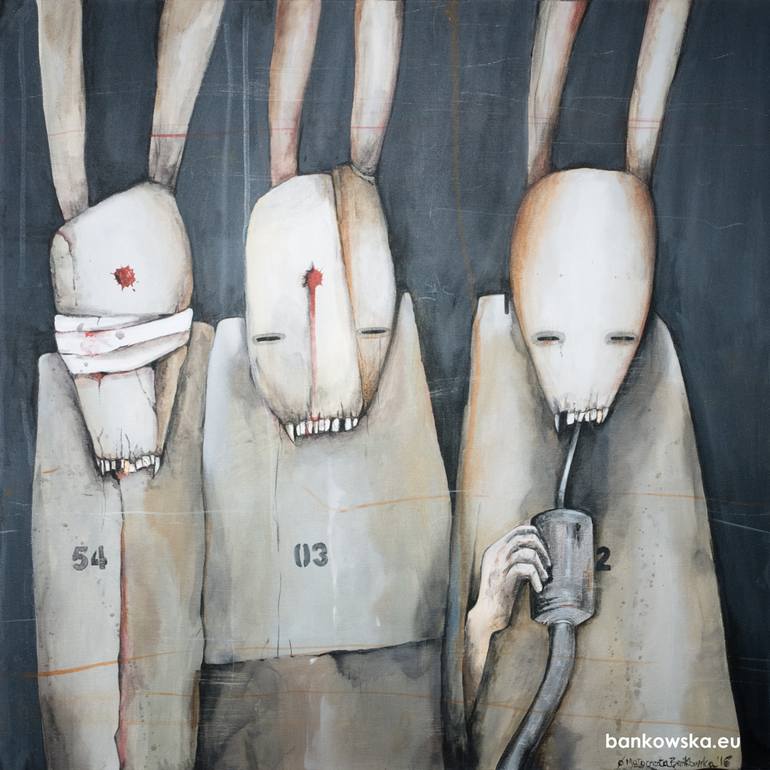 Elimination Painting by Małgorzata Bańkowska | Saatchi Art