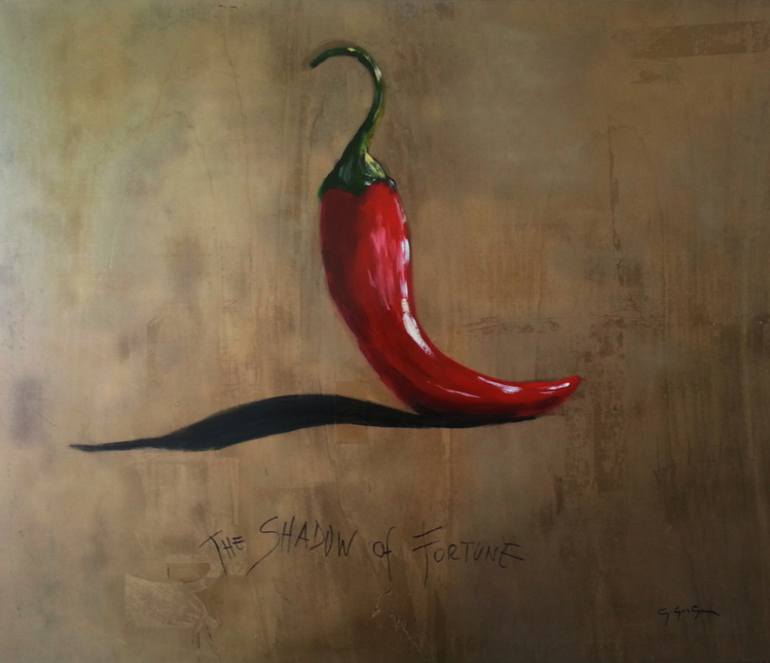 The shadow of fortune Painting by Giuseppe Gorga | Saatchi Art