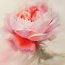 Watercolor without Drawing Rose 02022016 Painting by La Fe | Saatchi Art