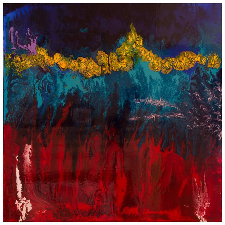 Farewell to the Flames Painting by Christopher Marchetti | Saatchi Art