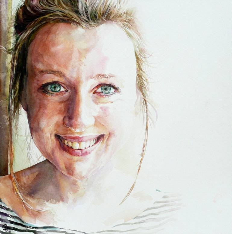 Jo Painting by Catherine Beale | Saatchi Art