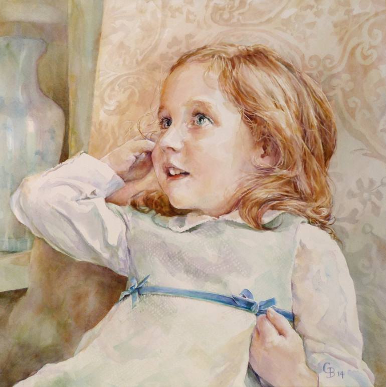 Lara Painting by Catherine Beale | Saatchi Art