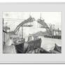 Building the Tyne Bridge II Drawing by William Fawkes | Saatchi Art