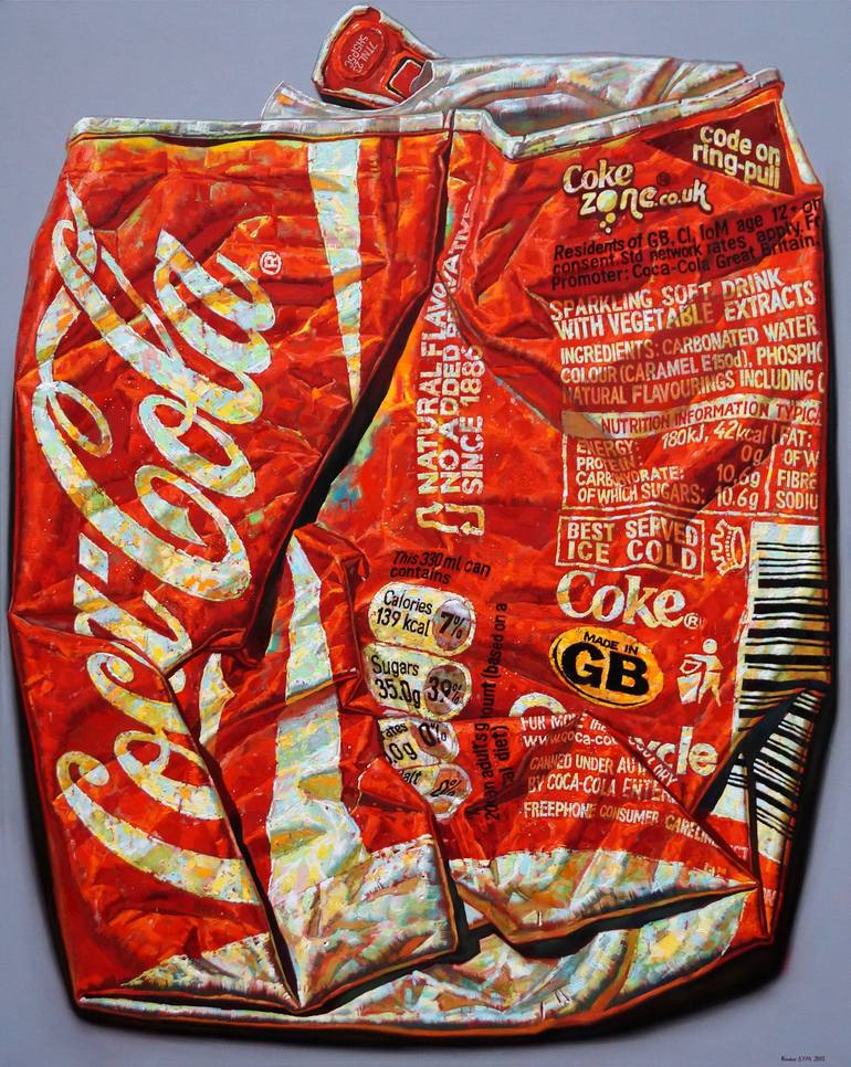 Coca Cola Great Britain Painting by Andrei Krioukov | Saatchi Art