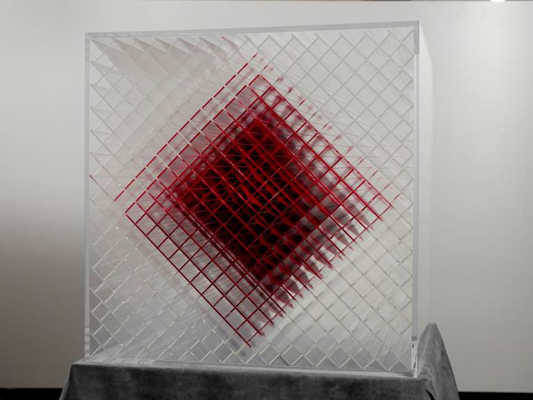 kinetic cube 3 Sculpture by simone lingua | Saatchi Art