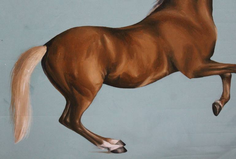 Horse- Whistlejacket (inspired by George Stubbs) Painting by Vasuki ...
