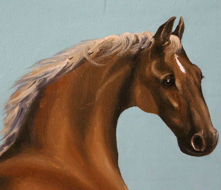 Horse- Whistlejacket (inspired by George Stubbs) Painting by Vasuki ...