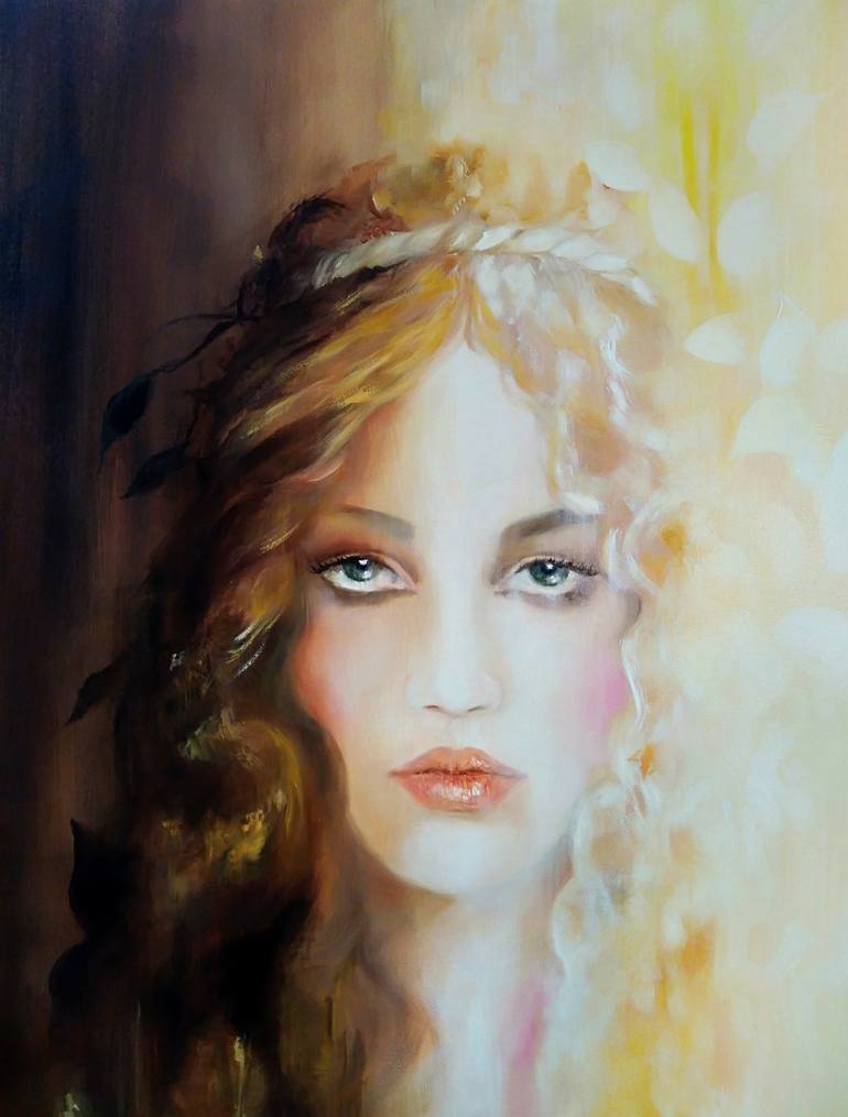 Enchantment Painting by Anna Rita Angiolelli | Saatchi Art