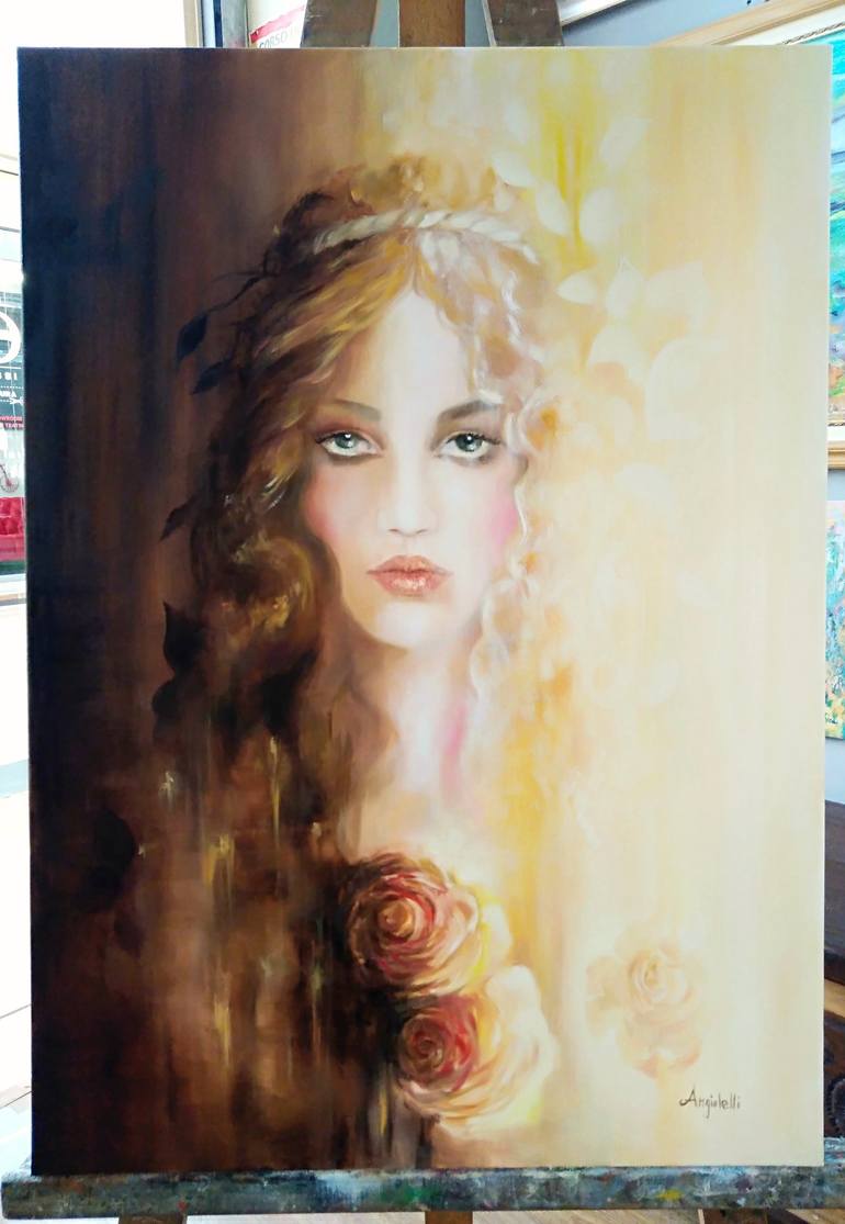 Enchantment Painting by Anna Rita Angiolelli | Saatchi Art