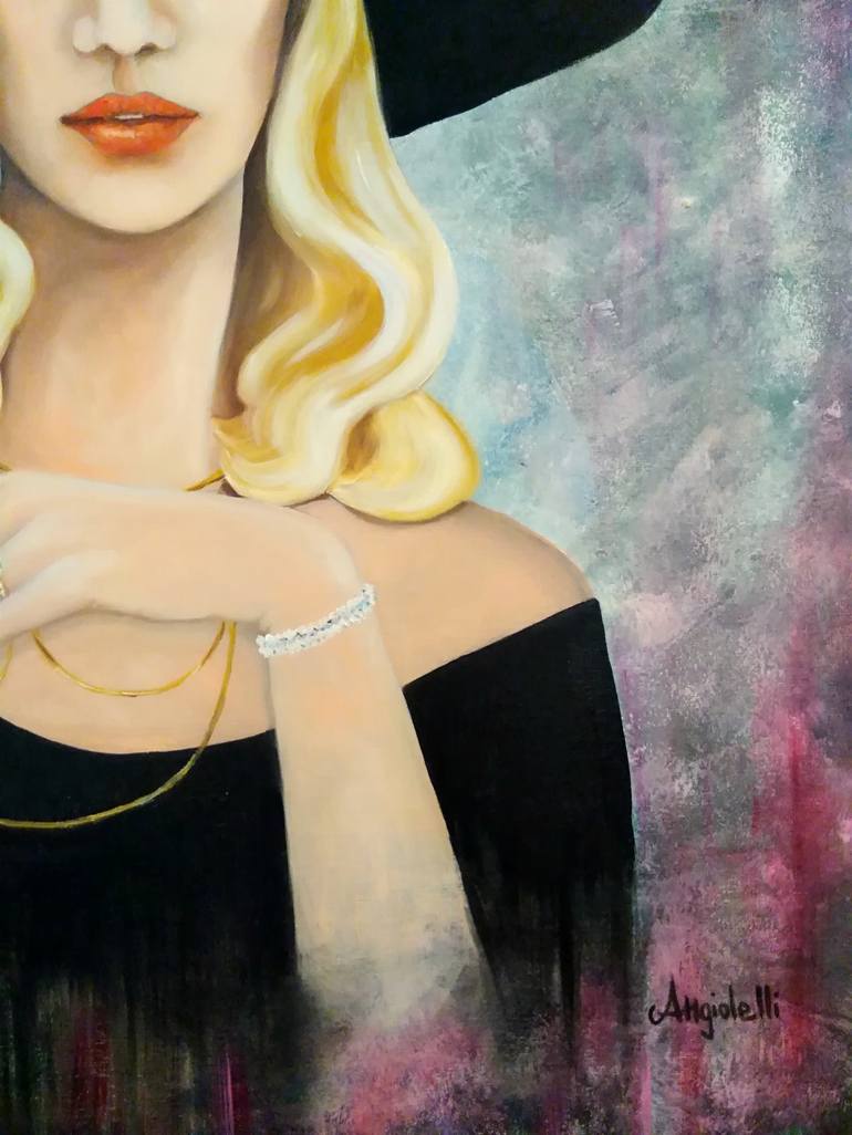 Elegance Painting by Anna Rita Angiolelli | Saatchi Art