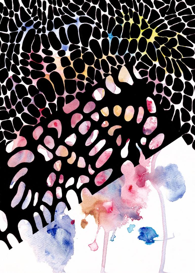 ‘Wisdom Ignited’ - from the Matrix Series Painting by Áine Atara ...