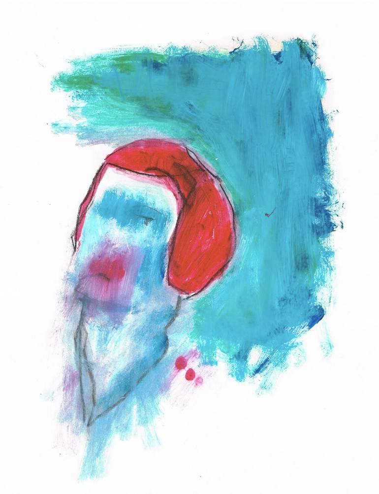 red Painting by Lisa Naylor | Saatchi Art