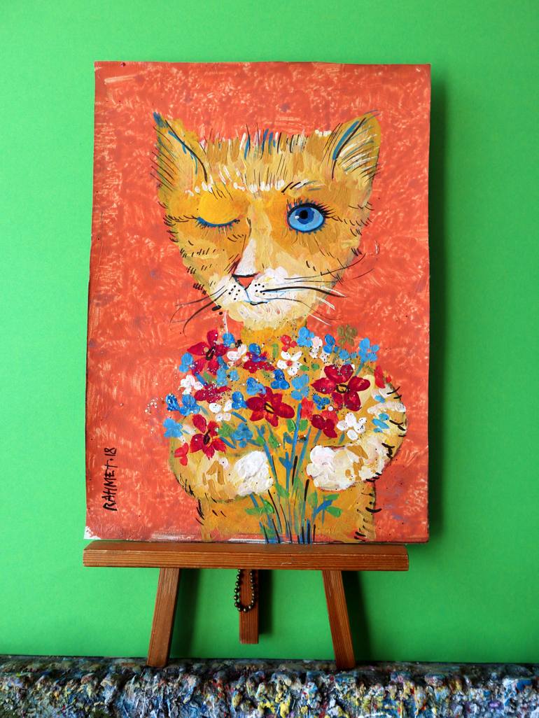 HEY Painting by Rakhmet Redzhepov | Saatchi Art