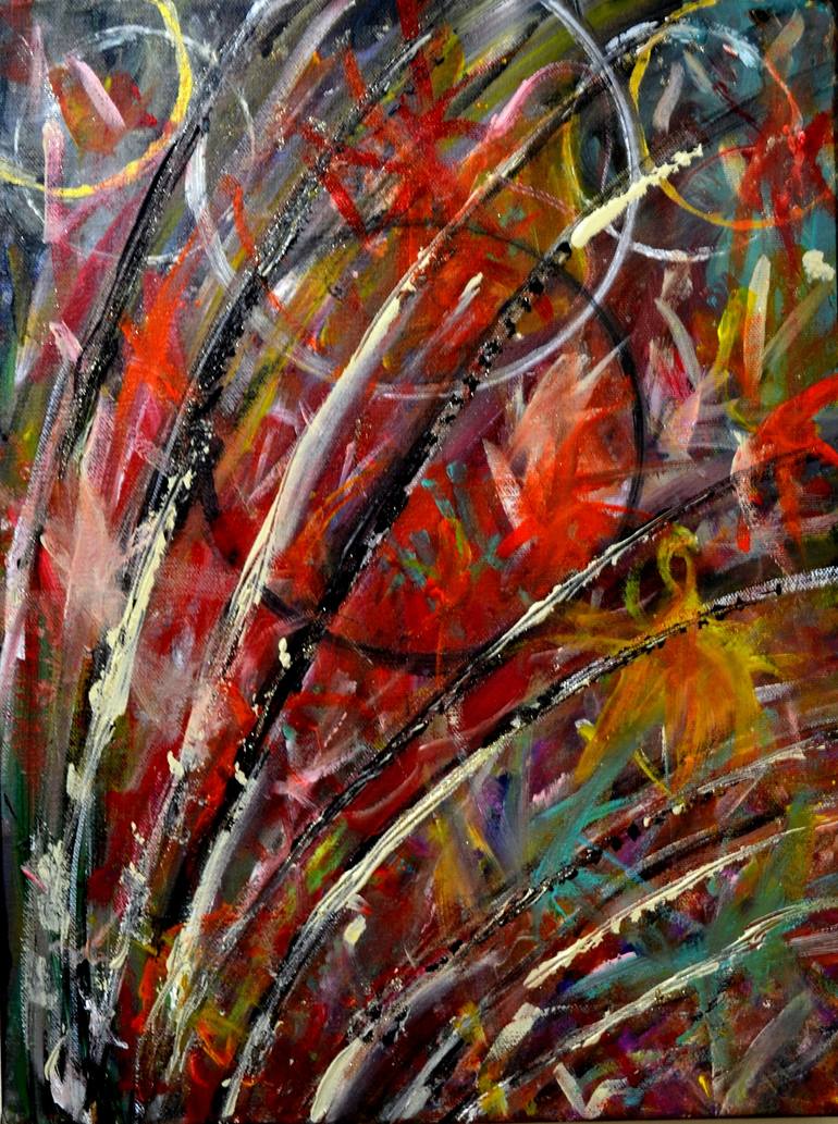 Sweet Spring Painting by Krithiga Bala | Saatchi Art